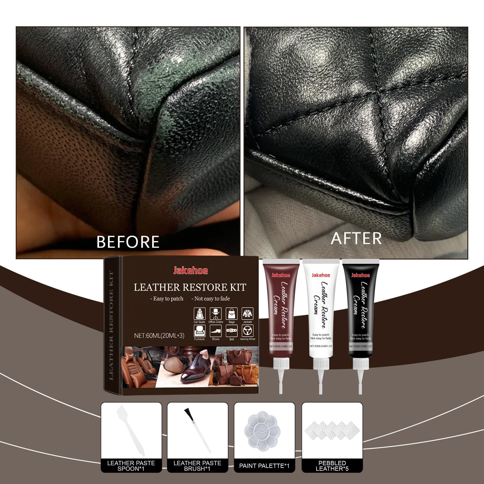 Just Released, Leather Repair and Fill – 20ml Leather Hole Filler and ...
