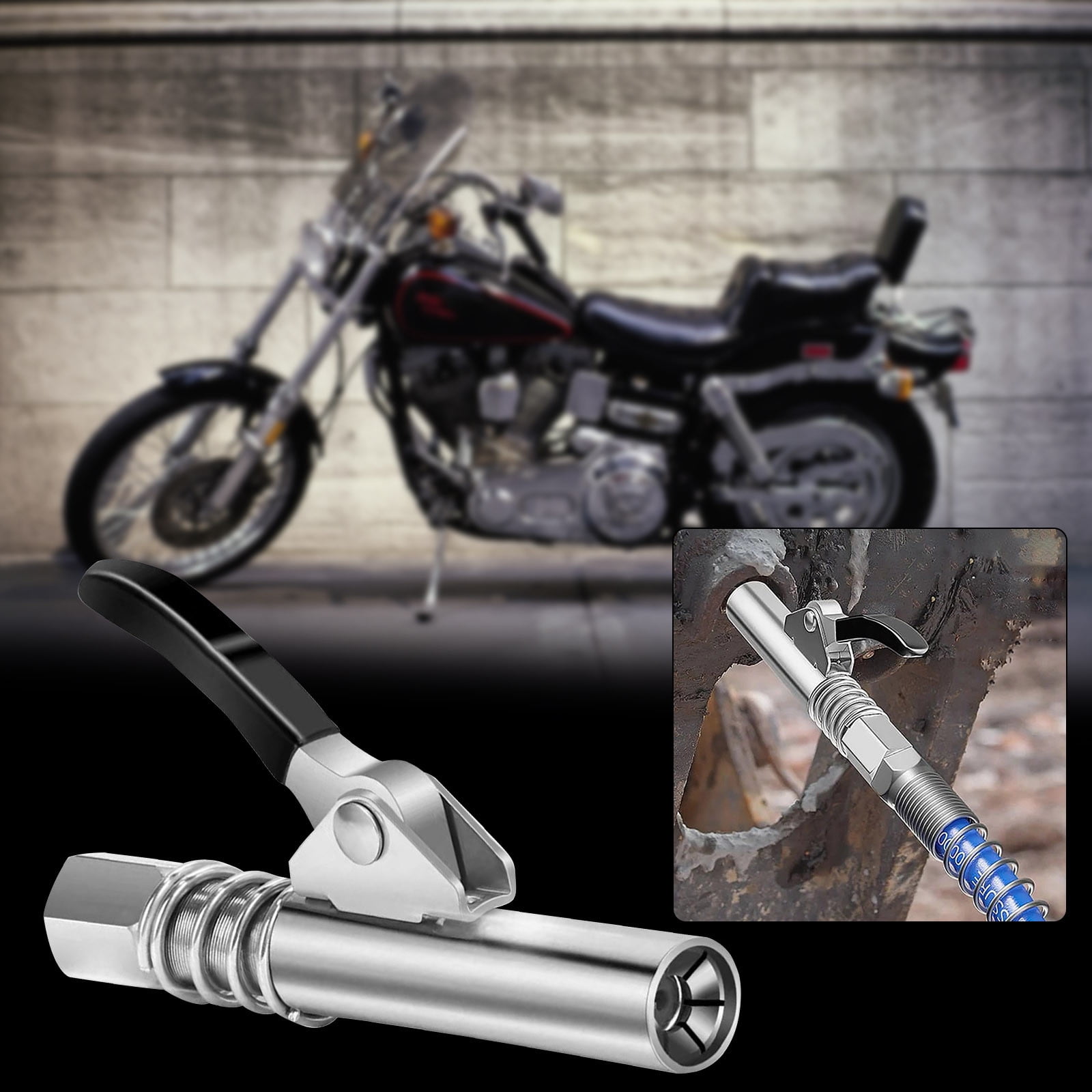 Just Released, Lock the Lubricator with Handle, Grease Fitting for Easy ...