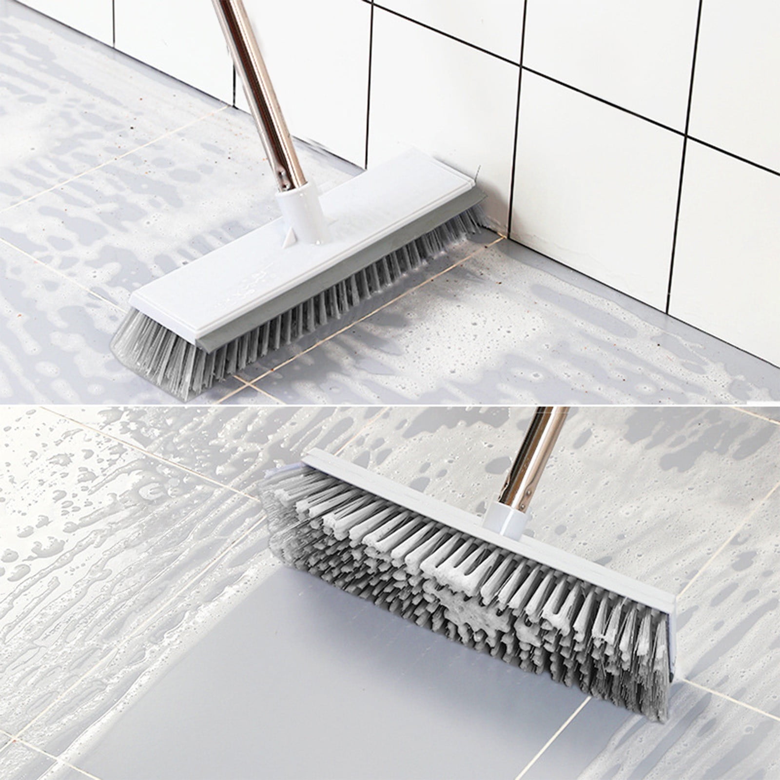 Just Released, Long Handle Stiff Bristle Floor Brush, Bathroom Floor ...