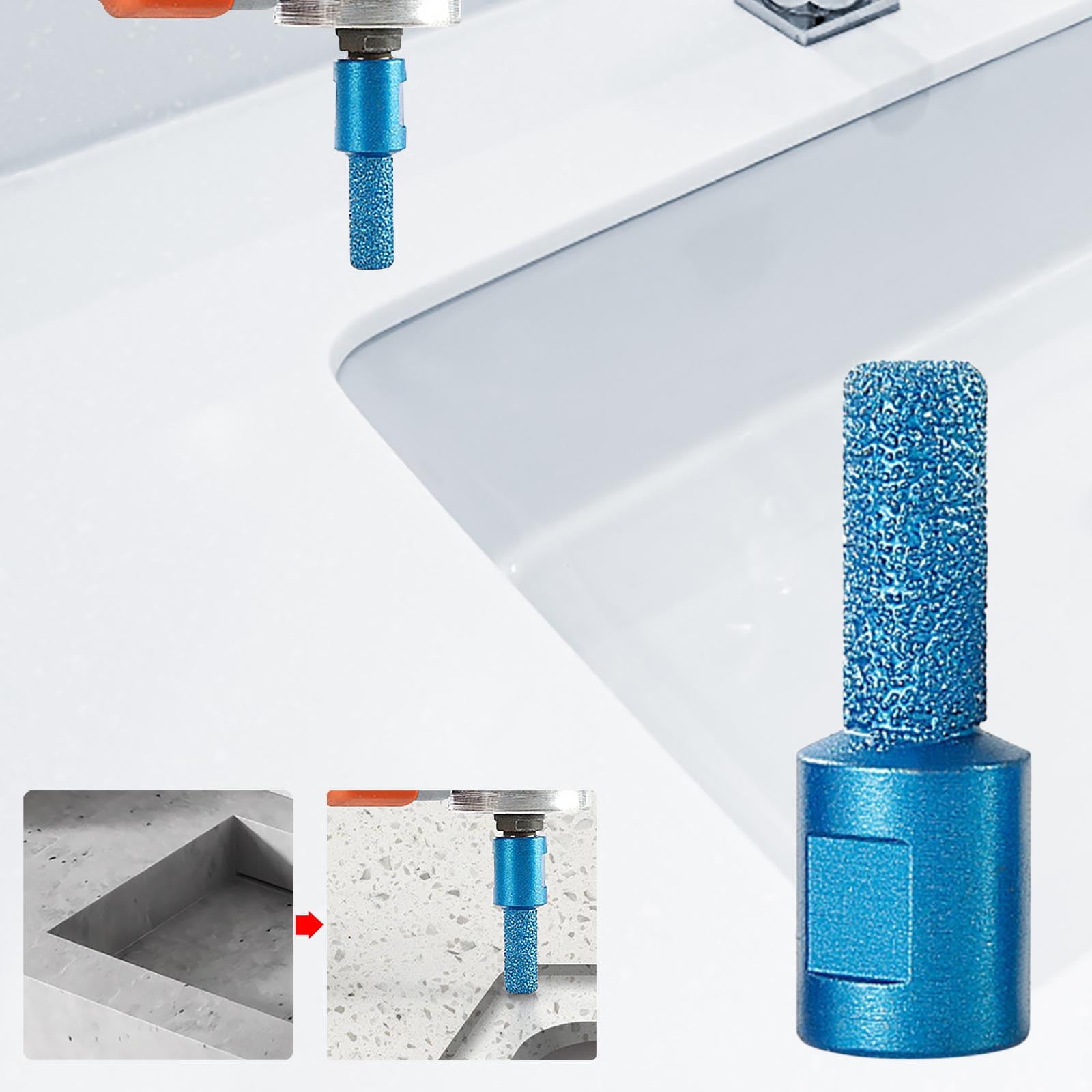 Just Released, Quartz Stone Seam Cutting, Basin Milling Tool, Angle ...