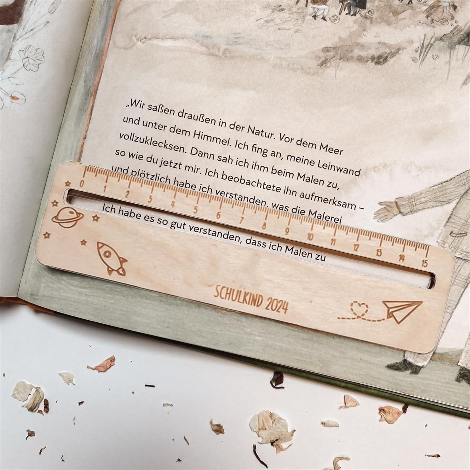 Just Released, Reading & Ruler for Kids, Wooden School Ruler ...