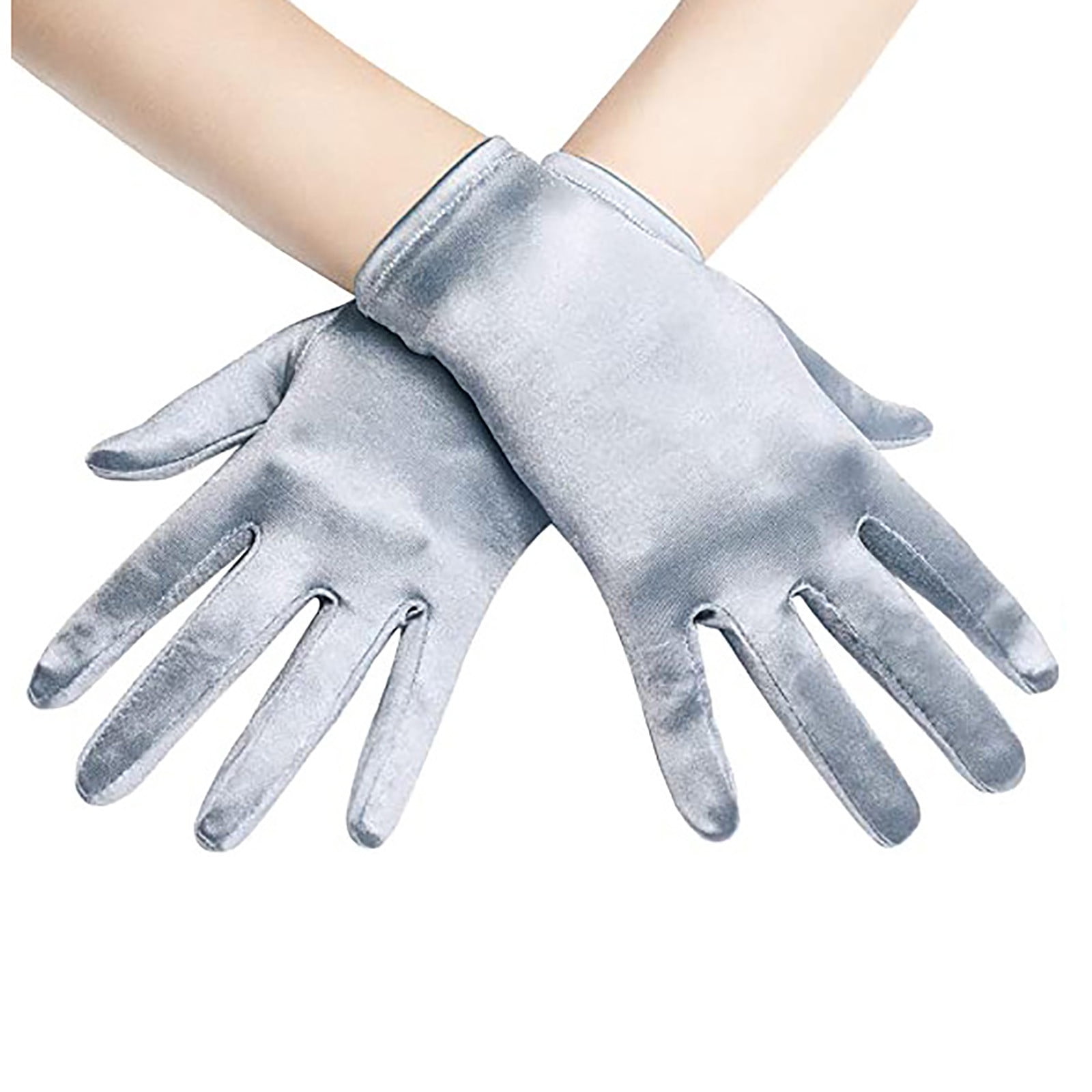 Just Released,Womens Satin Long Gloves Opera Wedding Bridal Evening ...