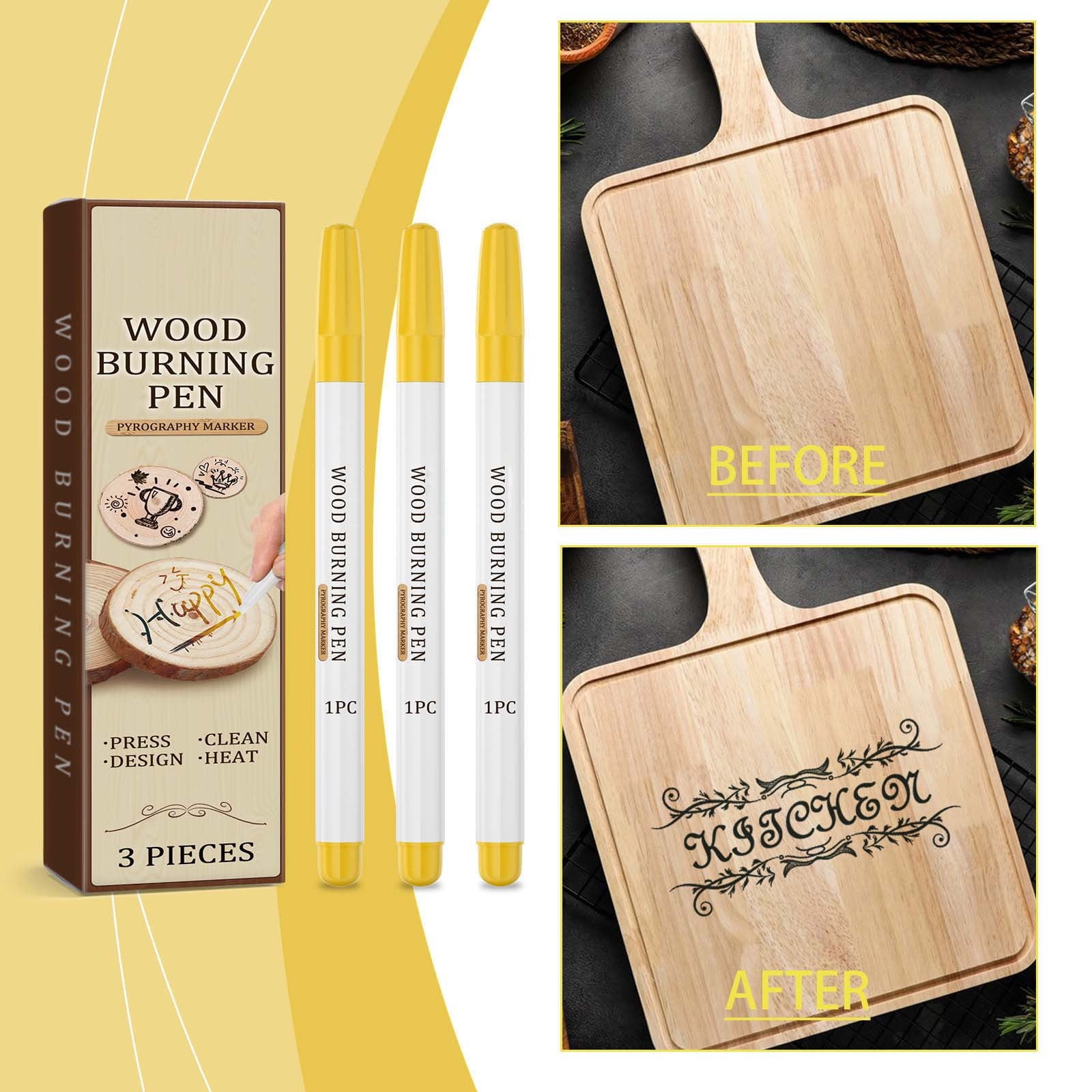 Just Released, Wood Burning Markers, Artistic Heat Pens, 9ml Ink ...