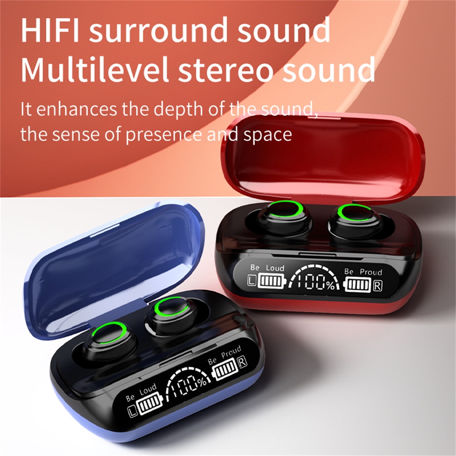 Just Released, XG02 Bluetooth 5.1 Wireless Earbuds with Long Standby Time and Built-in Mic ...