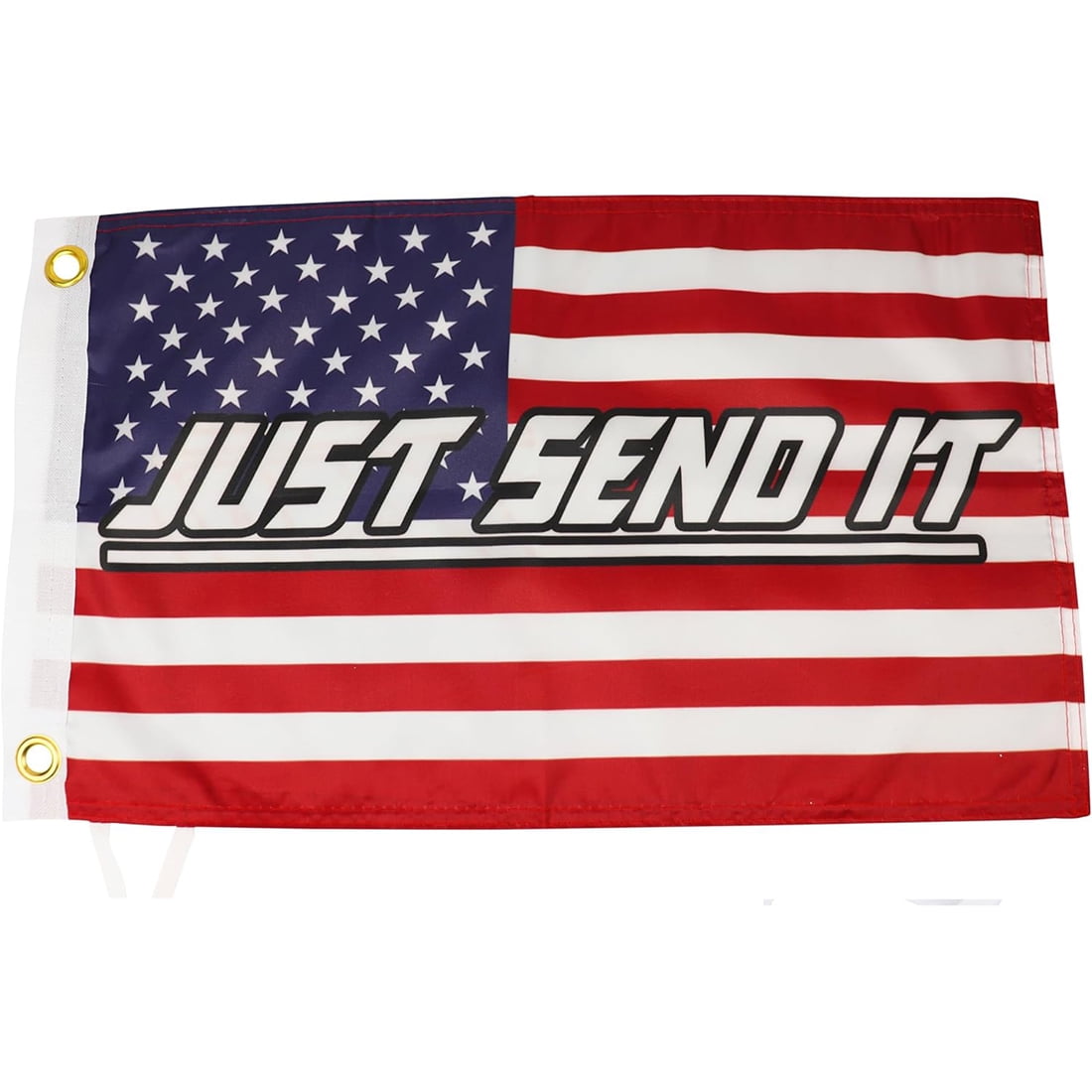 Just Send It United States USA Flag 12x18 Inches - Perfect for UTV ATV ...