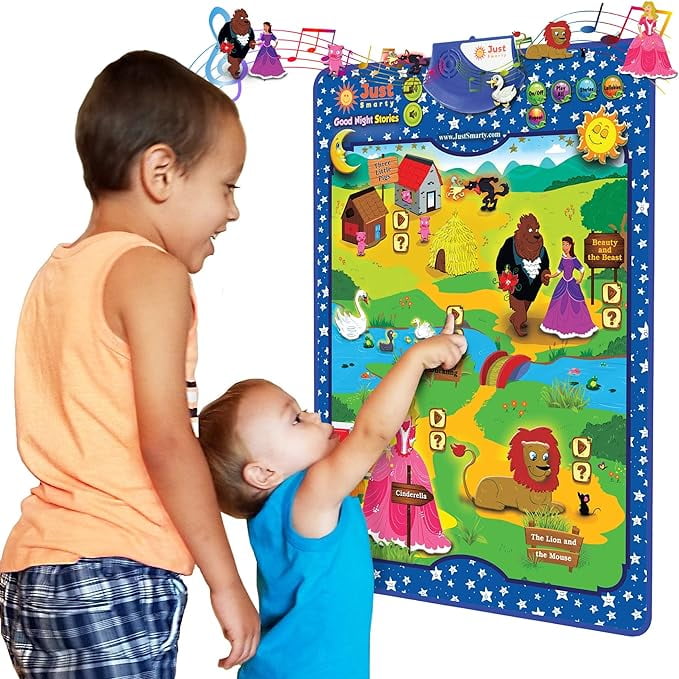 Just Smarty Interactive Story Poster for 2 3 4 5 Years | Bedtime ...