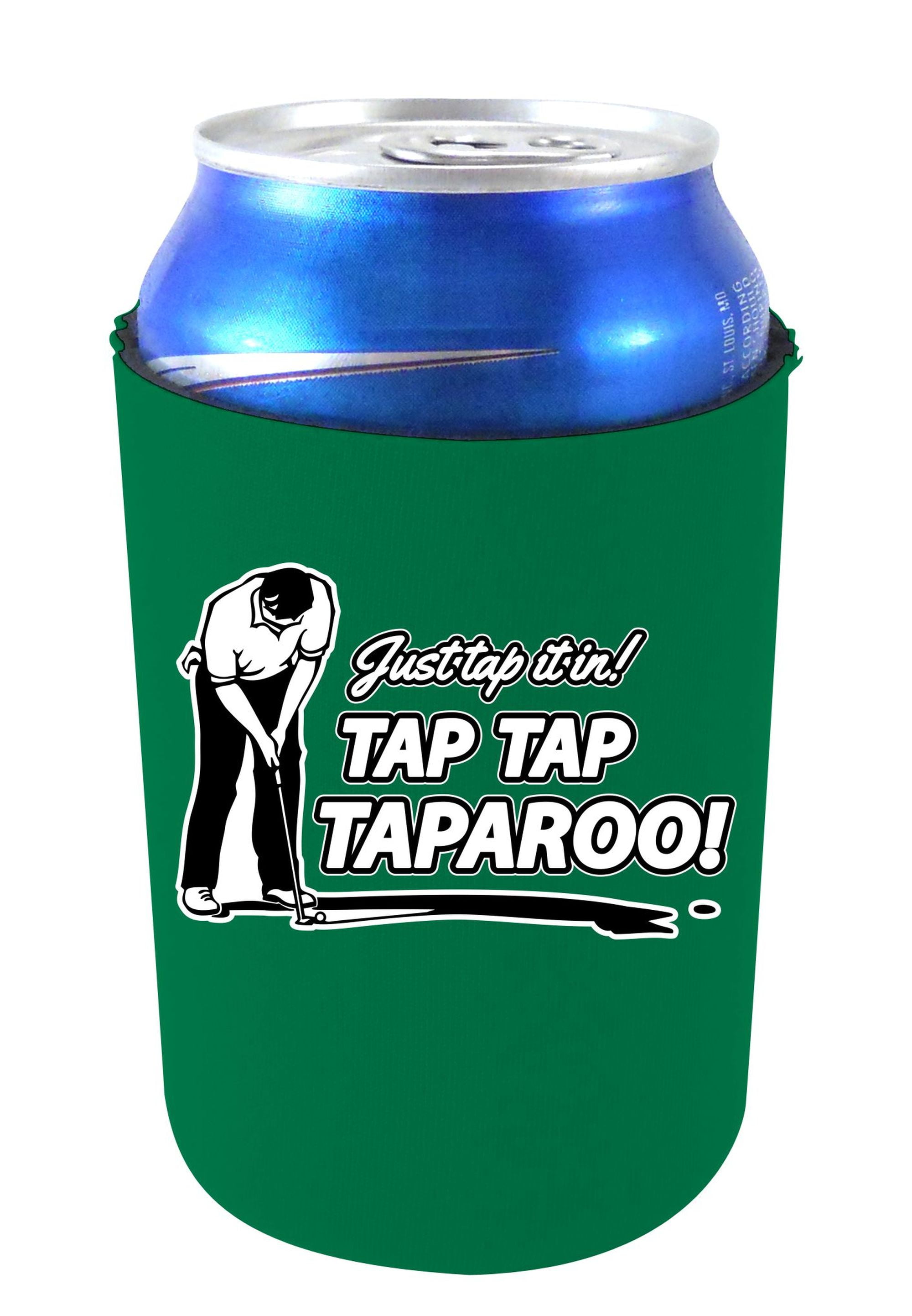 Just Tap It In Tap Tap Taparoo! Can Coolie (Kelly Green) - Walmart.com
