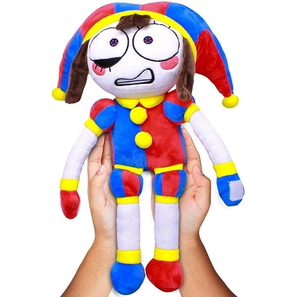 Just Toys LLC The Amazing Digital Circus – 10″ Pomni Plush Toy ...