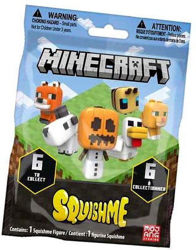 Just Toys LLC Minecraft SquishMe - Series 3, Scented, Soft Polyurethane ...