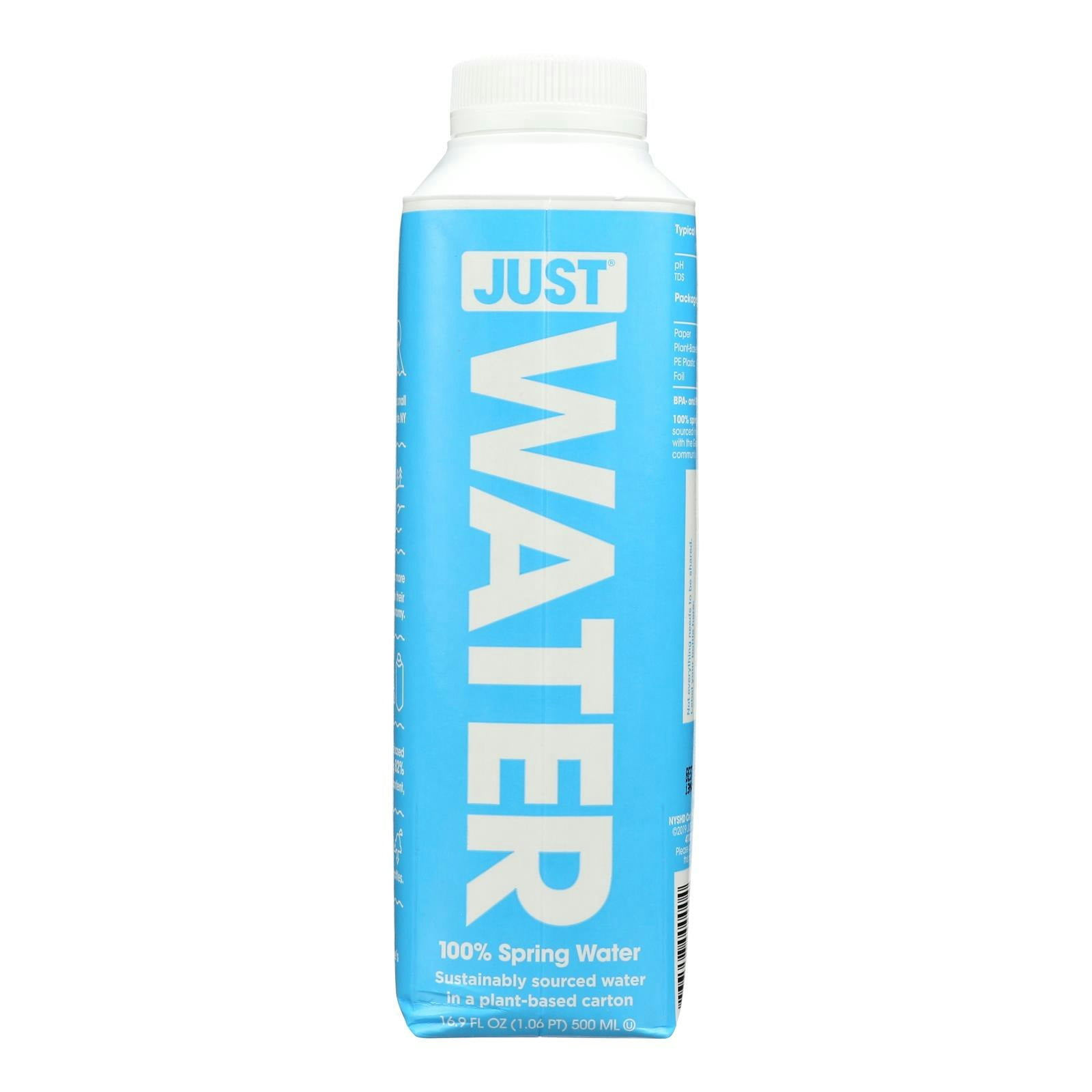 Just Water Spring Water 500 ml (Pack Of 12) - Walmart.com