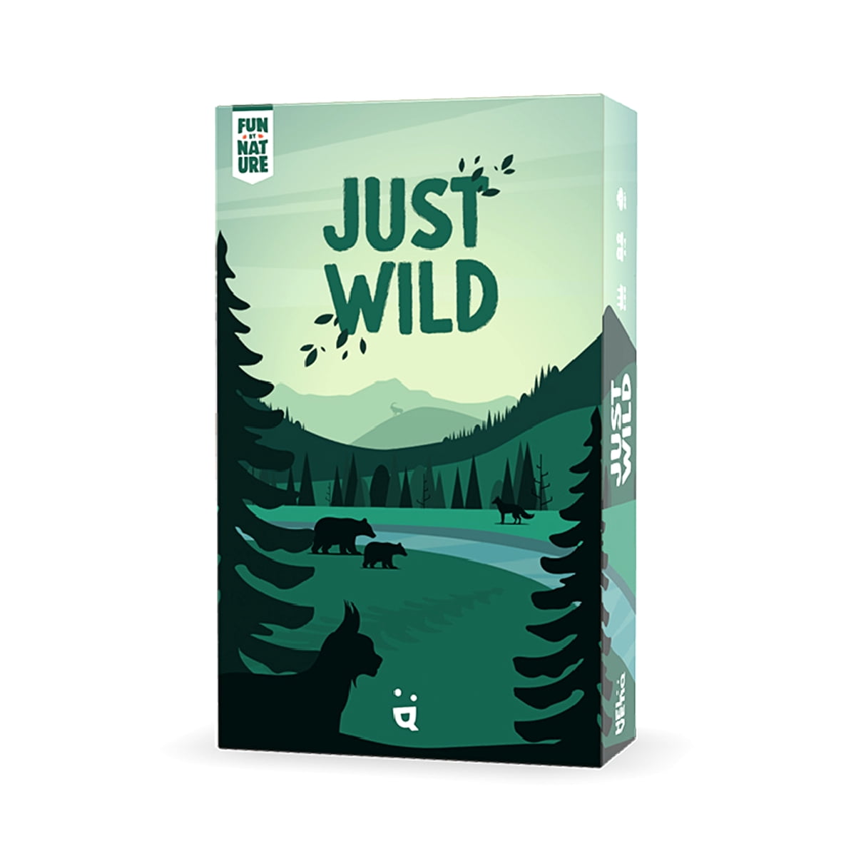 Helvetiq Just Wild Strategy Card Game, Forest Animals, Endangered ...
