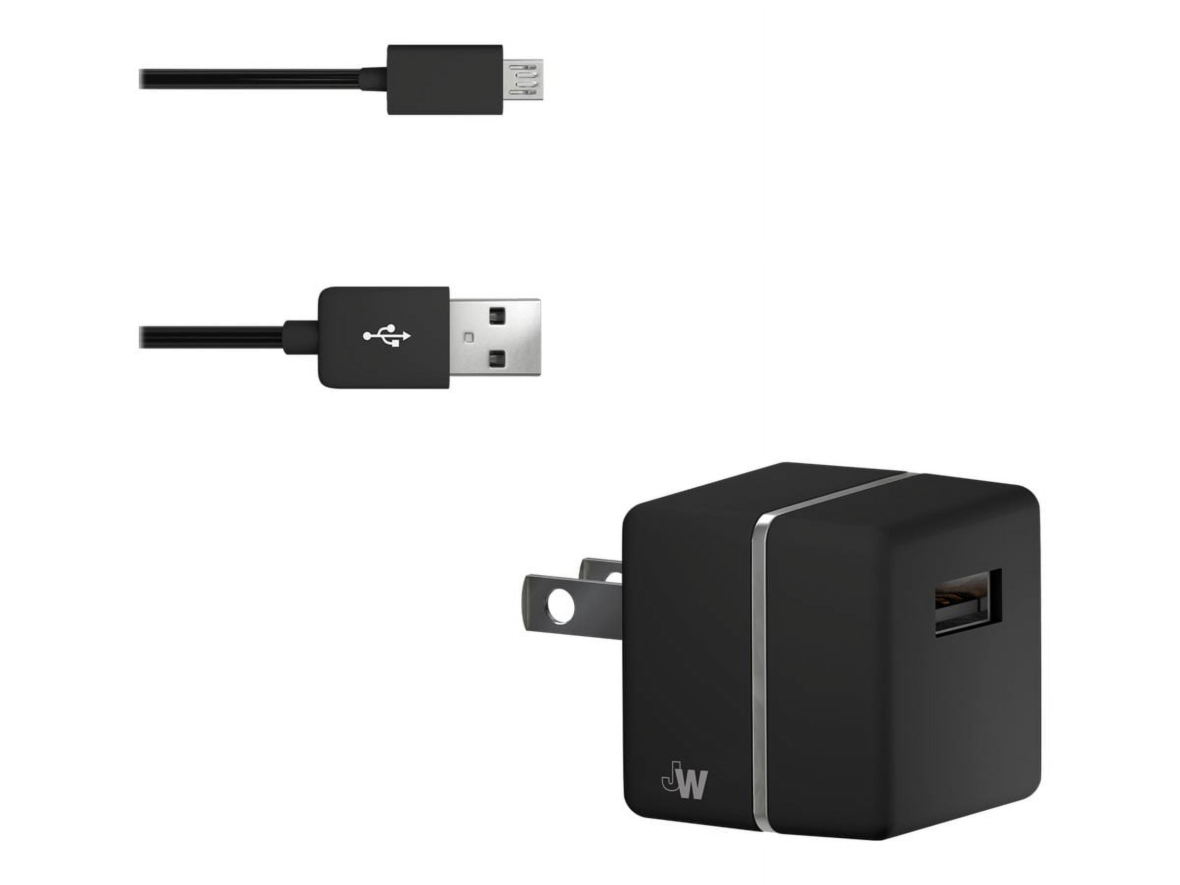 Just Wireless USB Home Charger - Power adapter - 5 Watt - 1 A (USB ...
