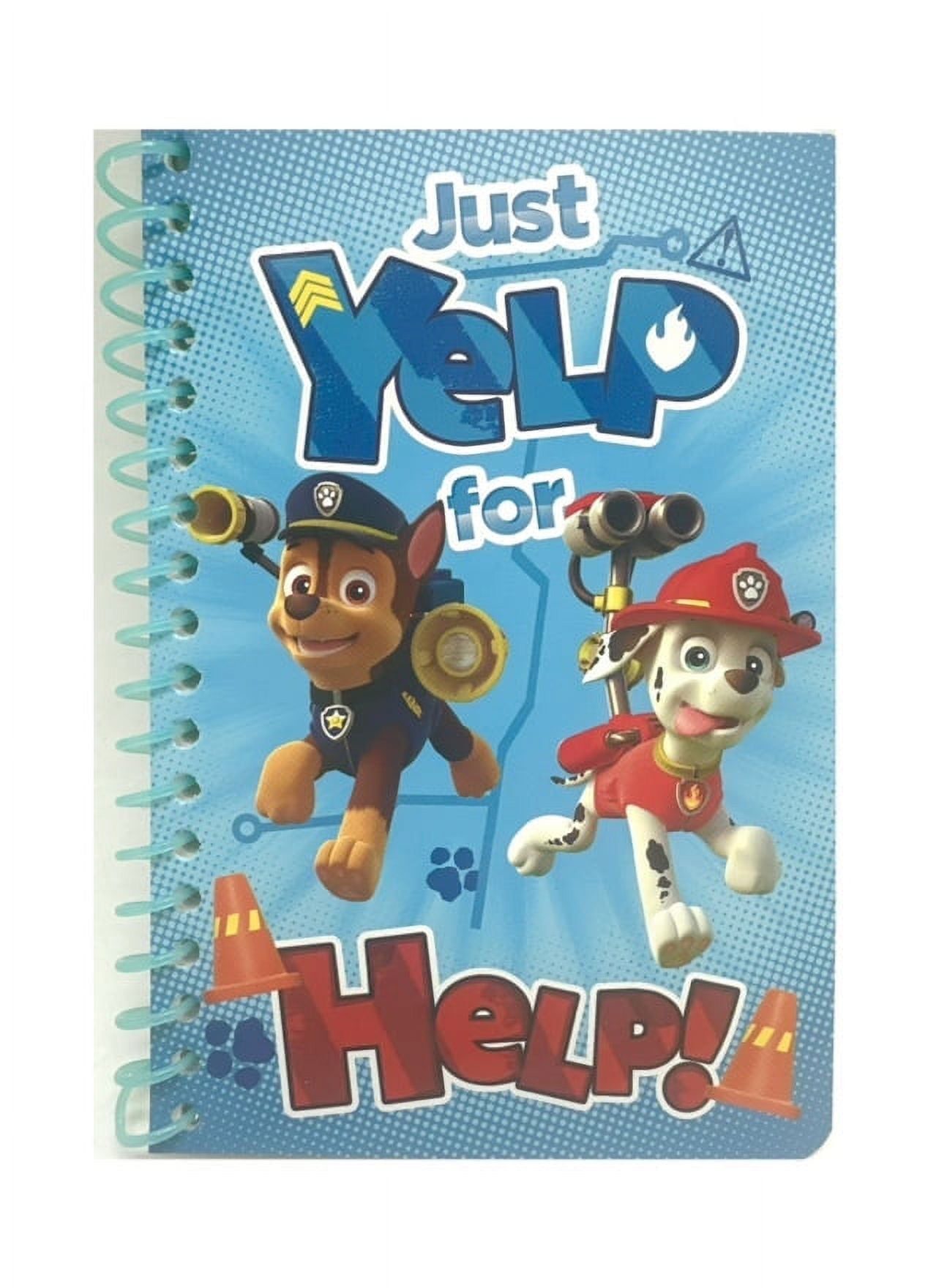 Just Yelp For Help Paw Patrol Journal spiral notebook - Walmart.com
