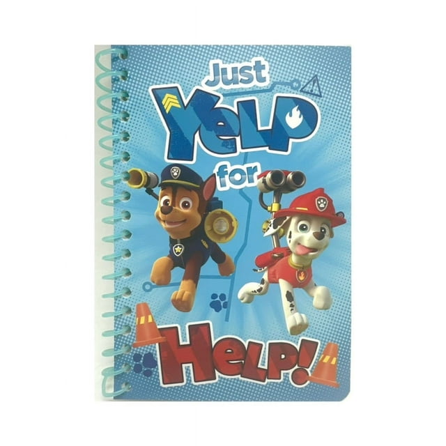 Just Yelp For Help Paw Patrol Journal spiral notebook - Walmart.com