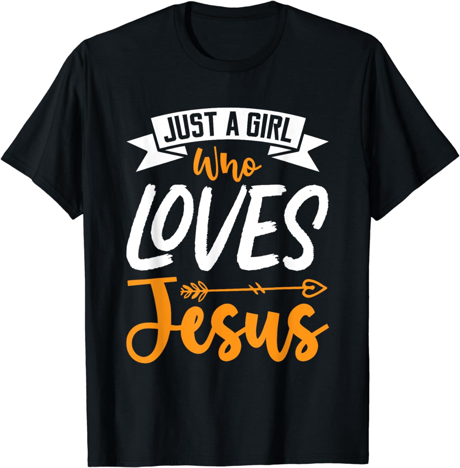 Just a Girl Who Loves the Christian Religion of Jesus T-Shirt - Walmart.com