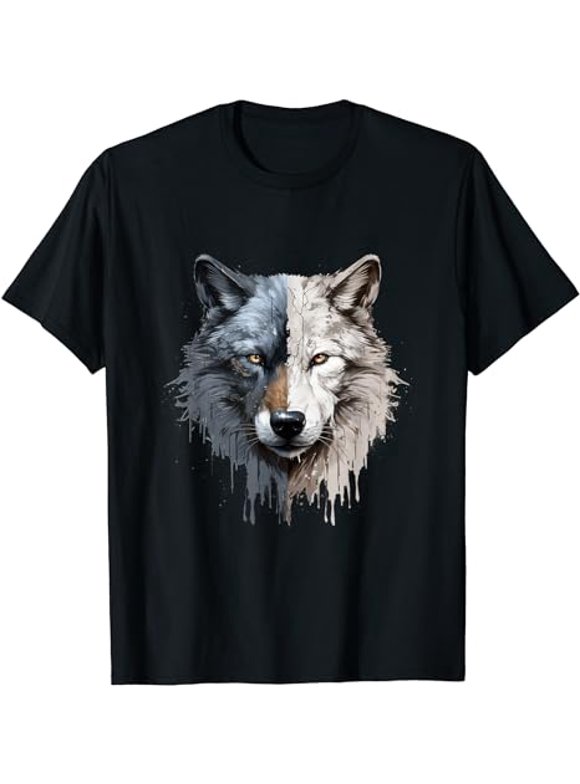 Girls Wolf Shirt