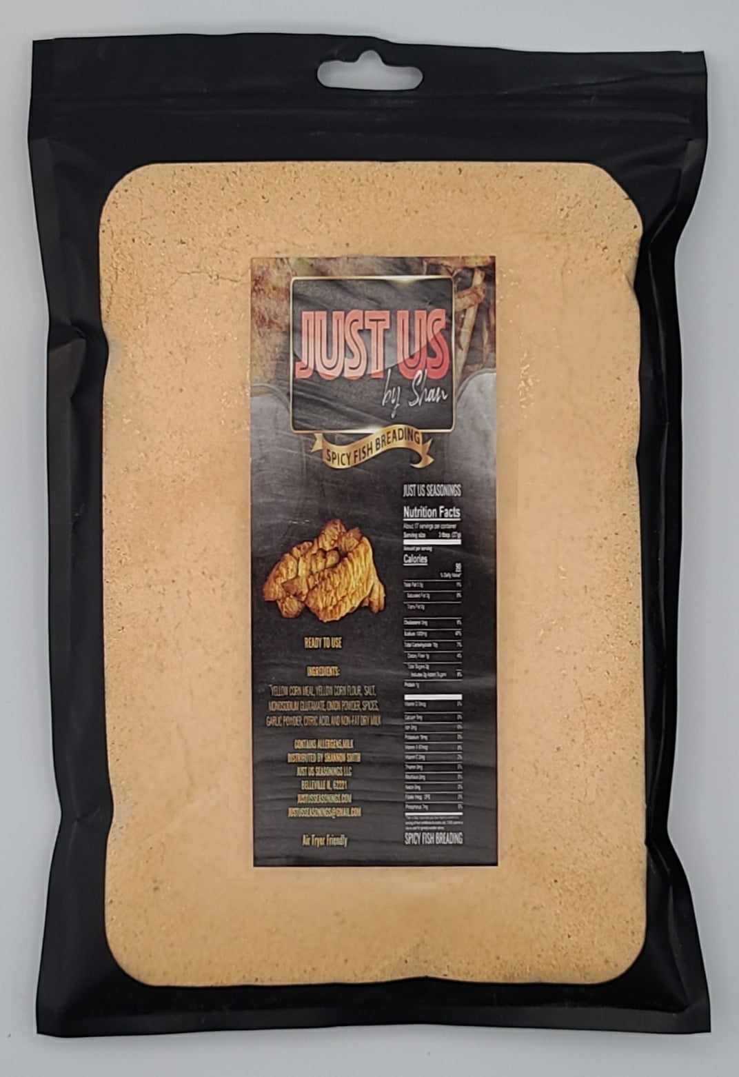 Just us spicy fish breading - Walmart.com