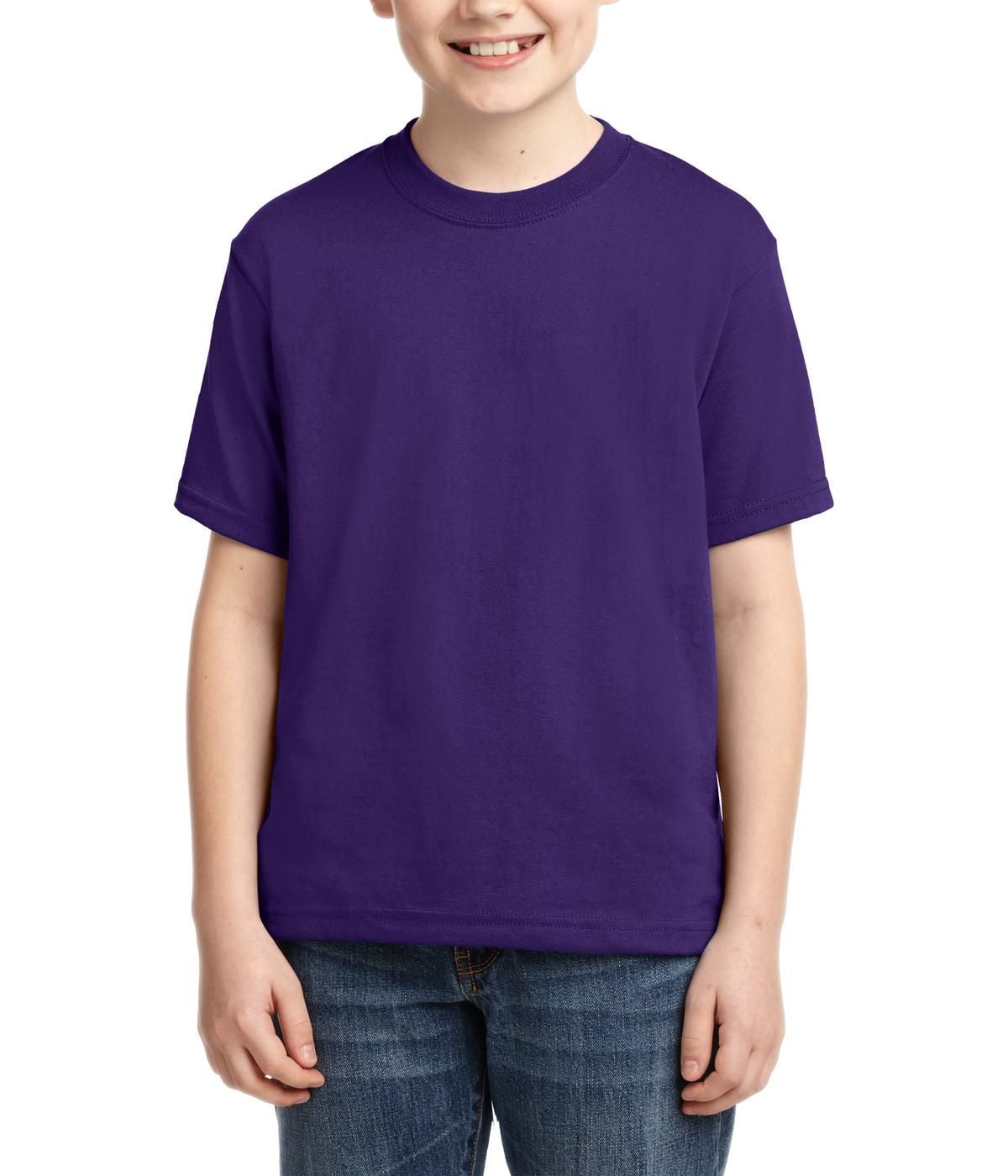 JustBlanks Youth DRI-POWER ACTIVE T-Shirt Shoulder To Shoulder Taping ...