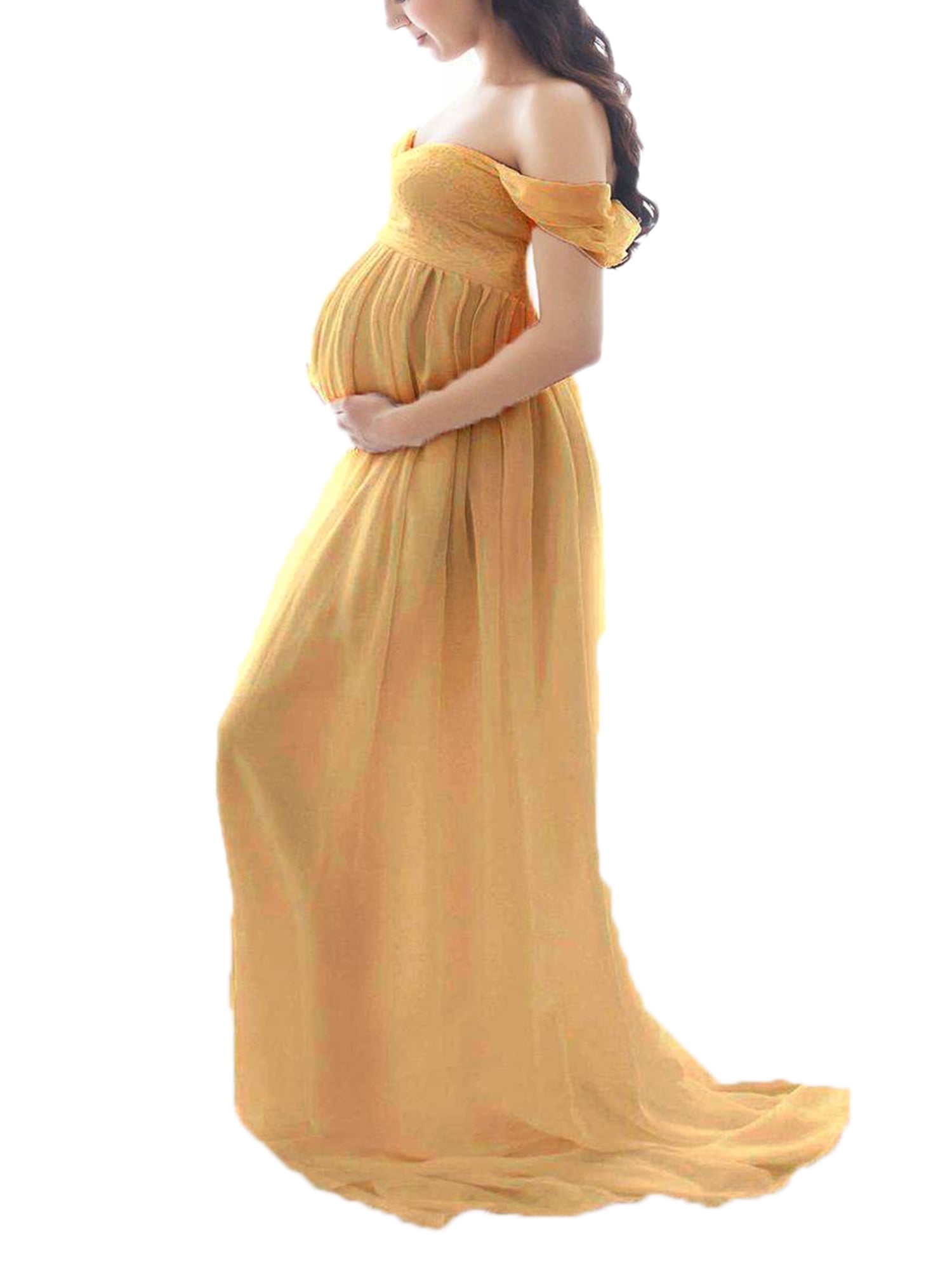 JustVH Candy Color Photographed Dress For Pregnant Women Raglan Sleeve ...