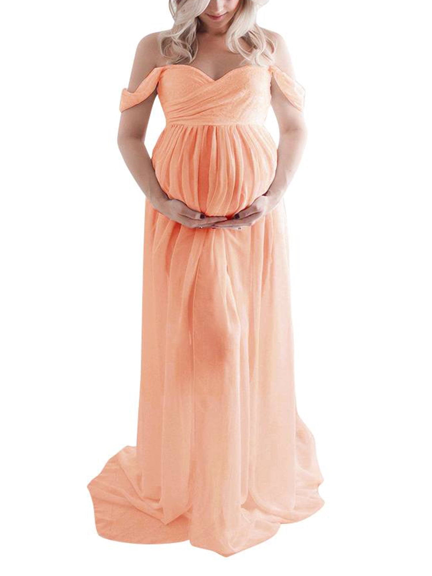 JustVH Candy Color Photographed Dress For Pregnant Women Raglan Sleeve ...