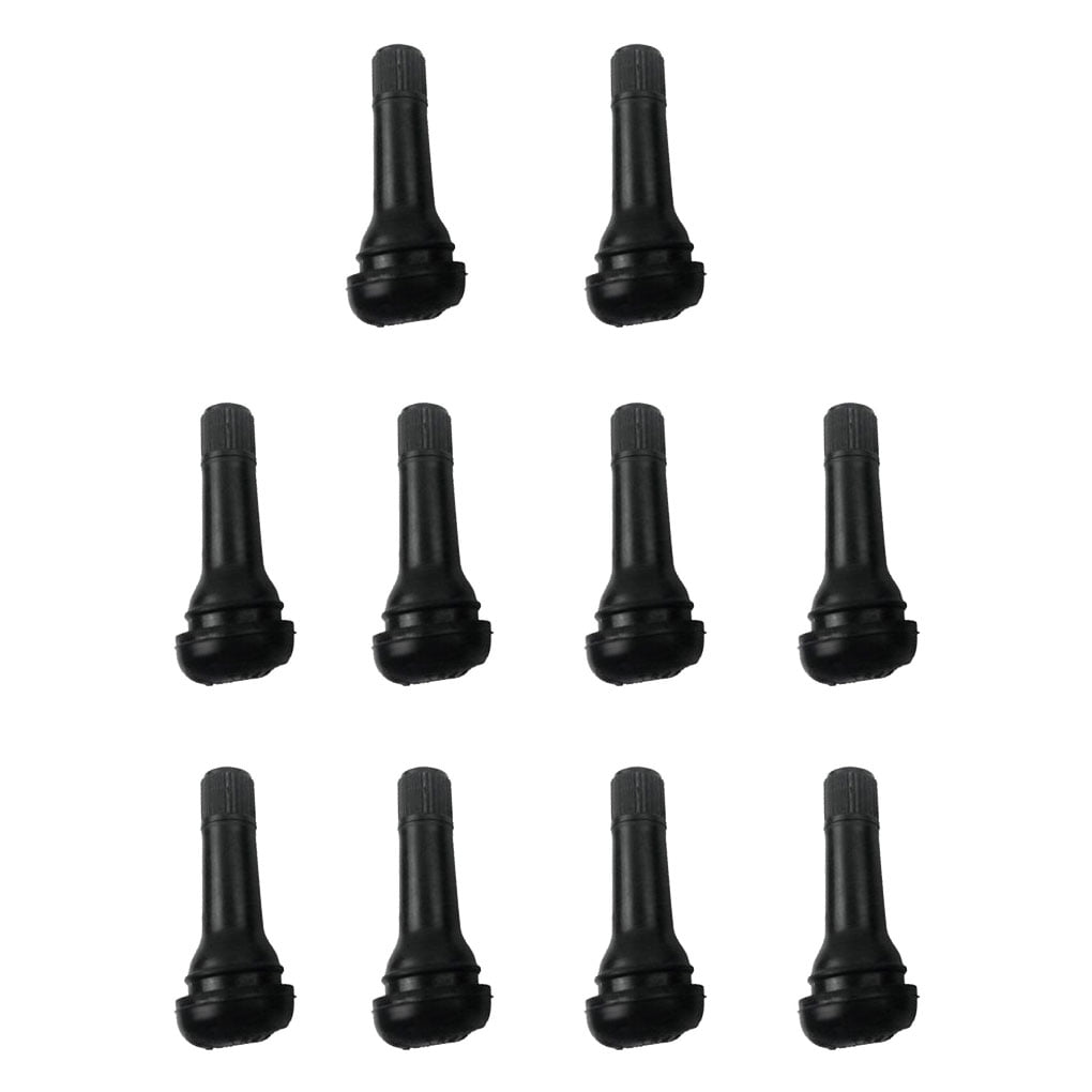 Justhard 10 Pieces Car Exterior Portable Snap-in Tire Valve Vehicle ...