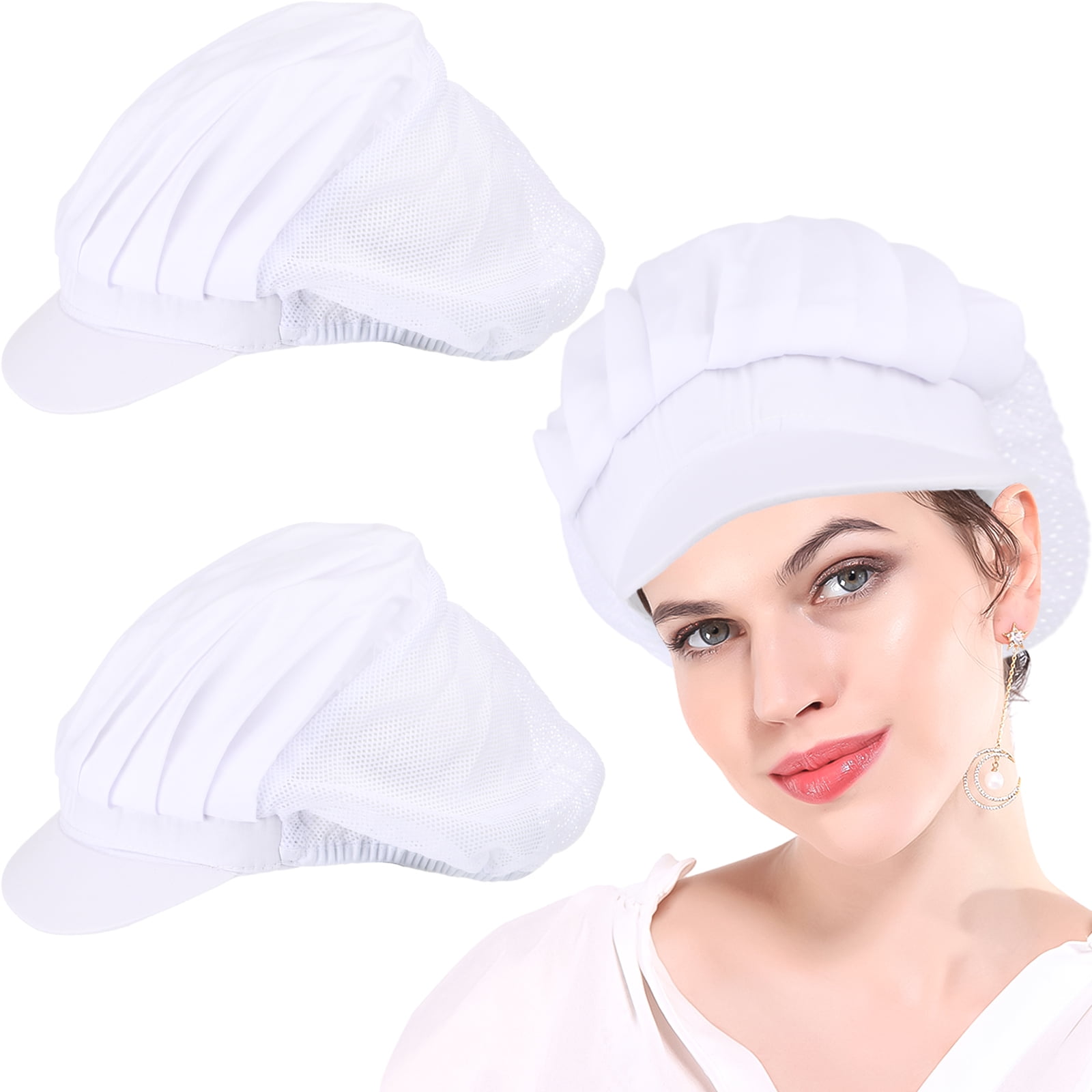 Justhard 2pcs/set Hair Nets Premium For Hygiene Essential For Cooking ...