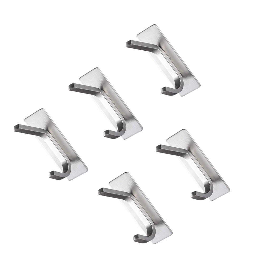 Justhard 5piece Towel Hooks - Stainless Steel Hanger Corrosion And Rust ...