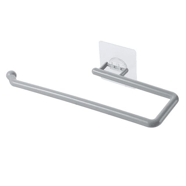 Justhard Kitchen Paper Holder Plastic Wall Mount Self-adhesive Rag ...