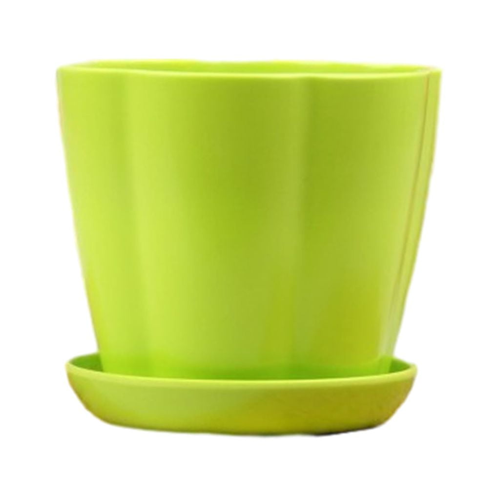 Justhard Multi-color Plastic Flower Vase - Durability Prevent Water ...