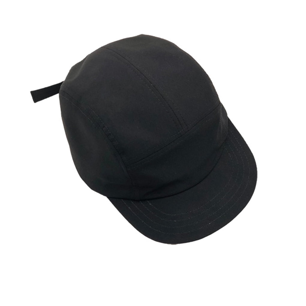 Justhard Panel Adjustable Short Plain Baseball Cap Peak Hat Dad Panel ...