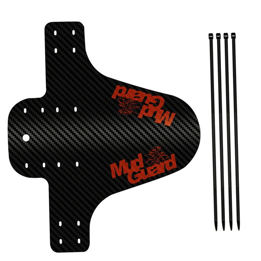Justhard Premium Bicycle Mud Guards Wear-resistant Carbon Mudguard ...