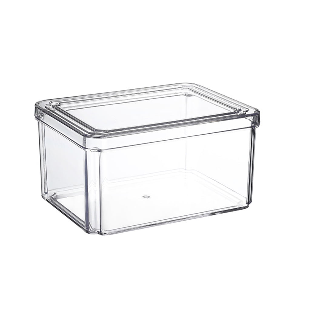 Justhard Stackable Storage Box Retain Freshness With Food Grade Fridge ...