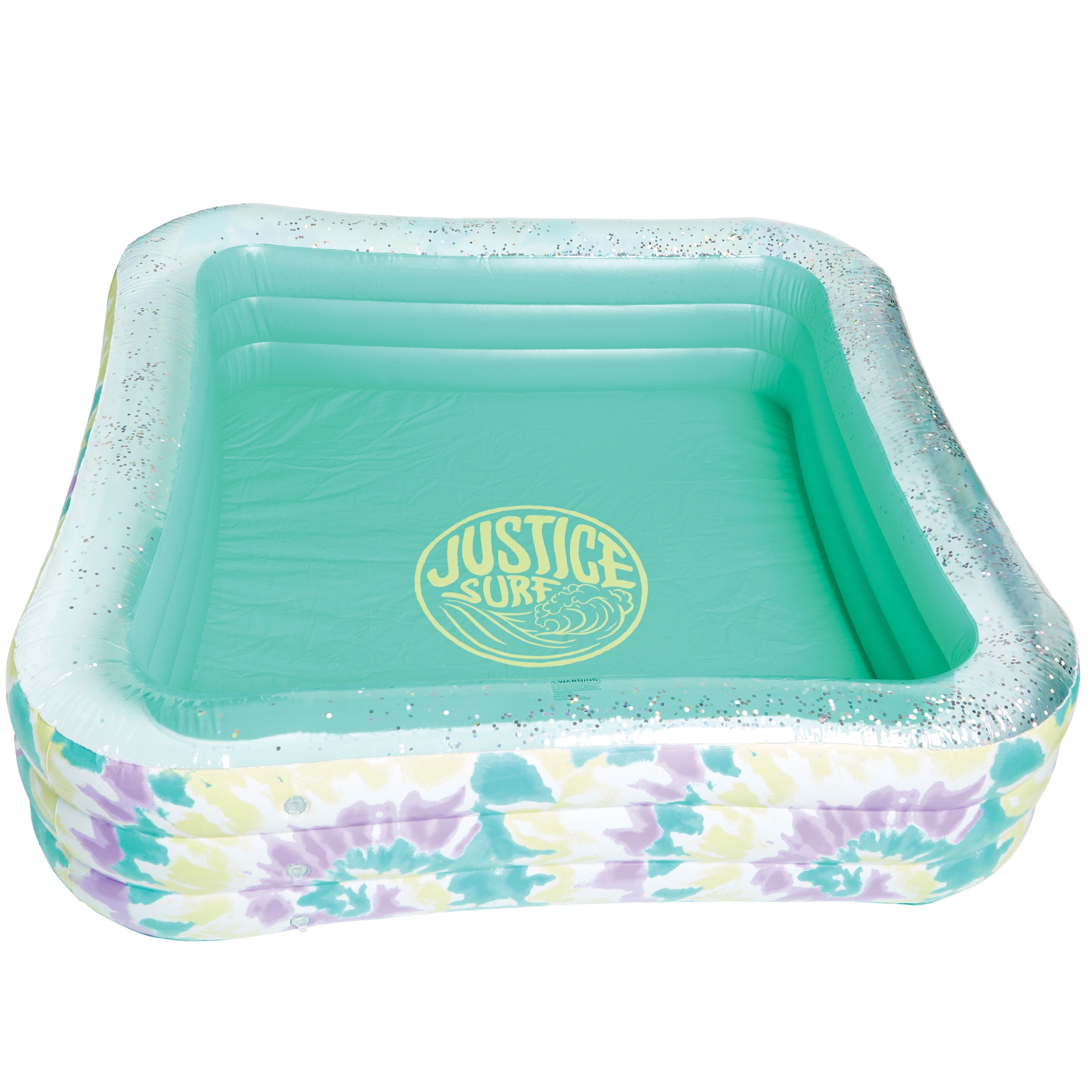 Justice 6ft Rectangular Swimming Inflatable Pool, Ages 6+, for Adults ...