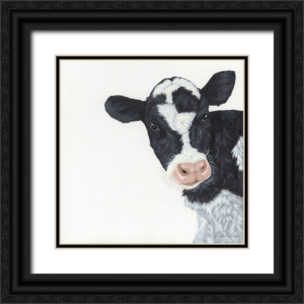 Justice, Ashley 20x20 Black Ornate Wood Framed with Double Matting ...