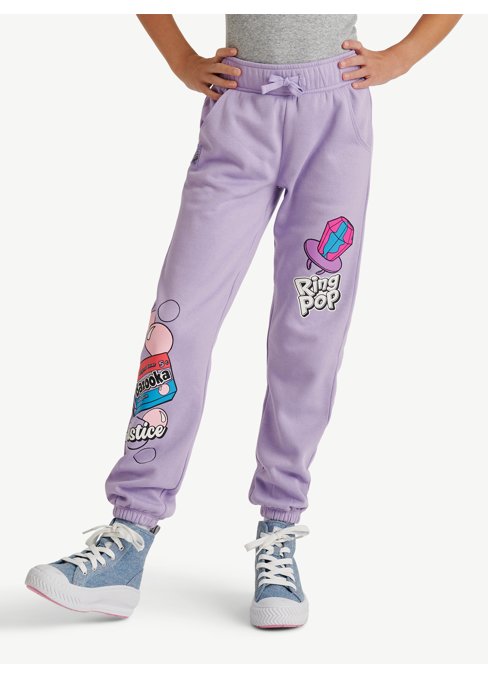 Justice Girls Grinch Velour Jogger, Sizes XS-XLP - Walmart.com