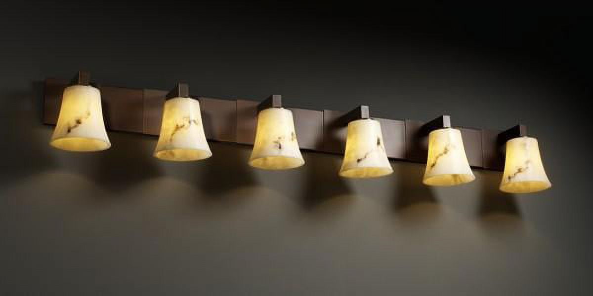 Justice Design Group Fal-9612-35 Lumenaria 6 Light 27" Wide Semi-Flush ...