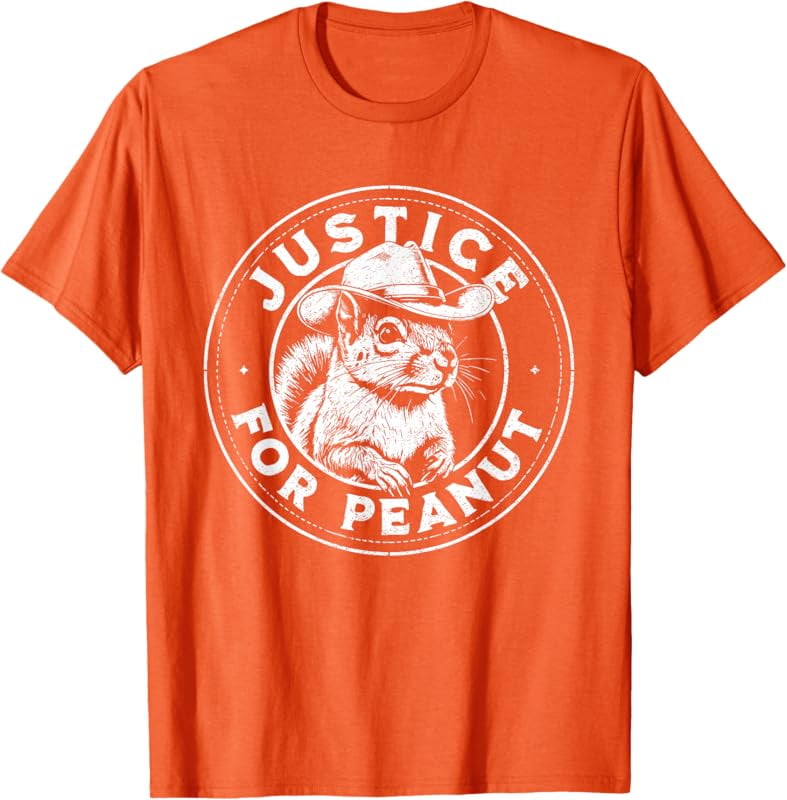 Justice For Peanut The Squirrel - P’nut PNut Peanut Squirrel T-Shirt ...