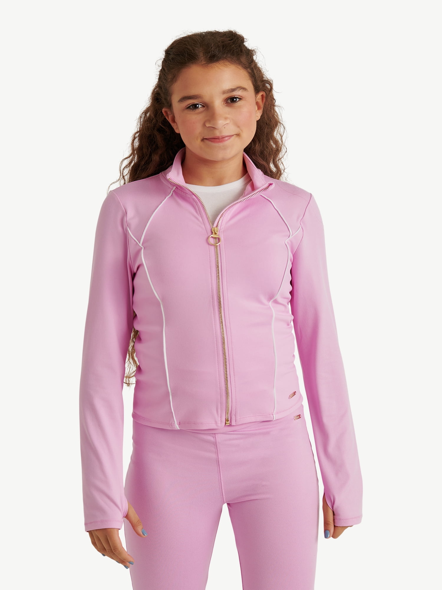 Justice Girl's Active Jacket, Sizes XS - XLP - Walmart.com