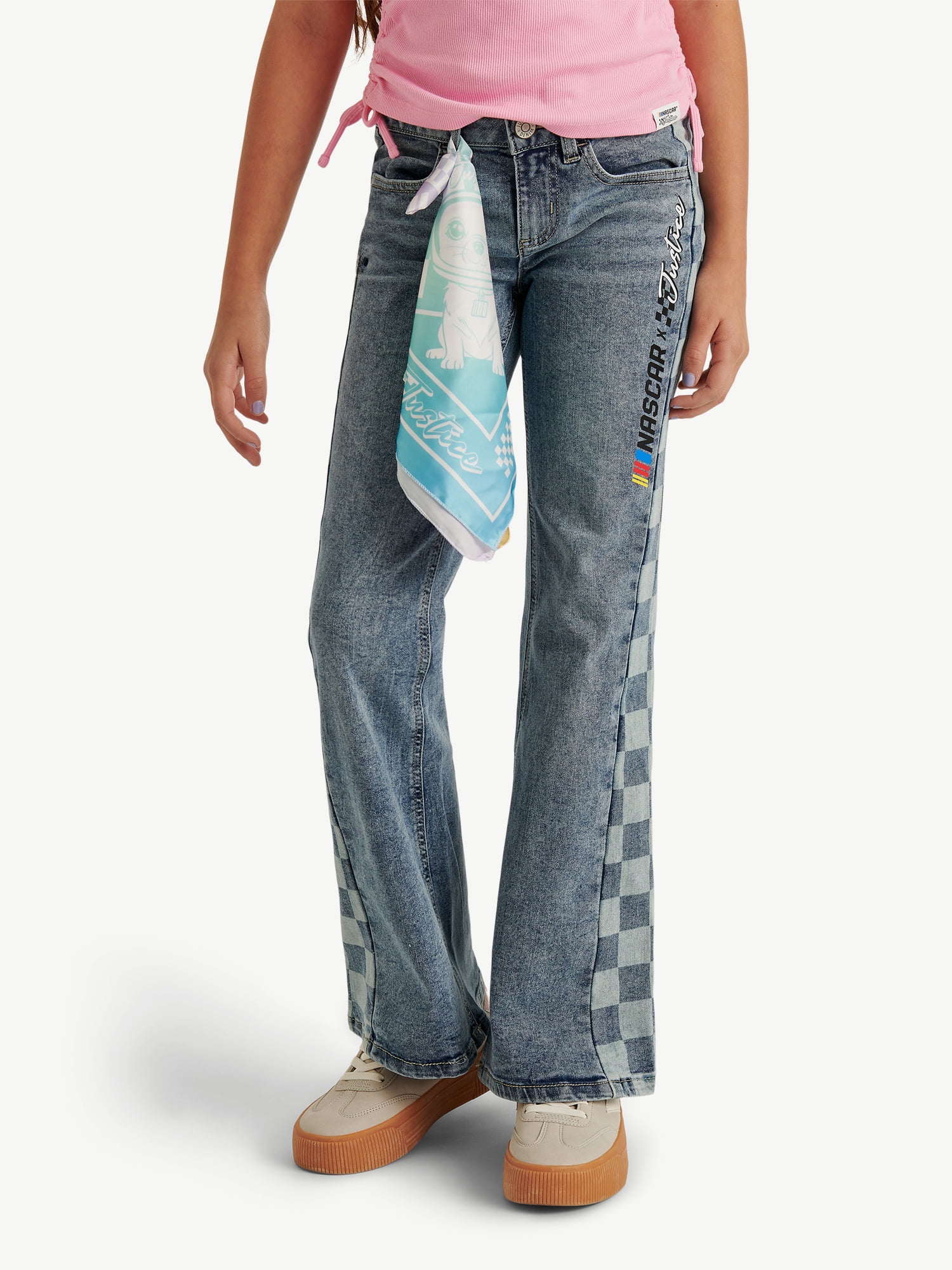 Justice Girl's NASCAR X Justice Collab Jean, Sizes 6-18, Slim & Plus ...