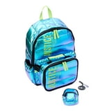 Justice Girls 17" Laptop Backpack 3-Piece Backpack Set with Lunch Tote ...