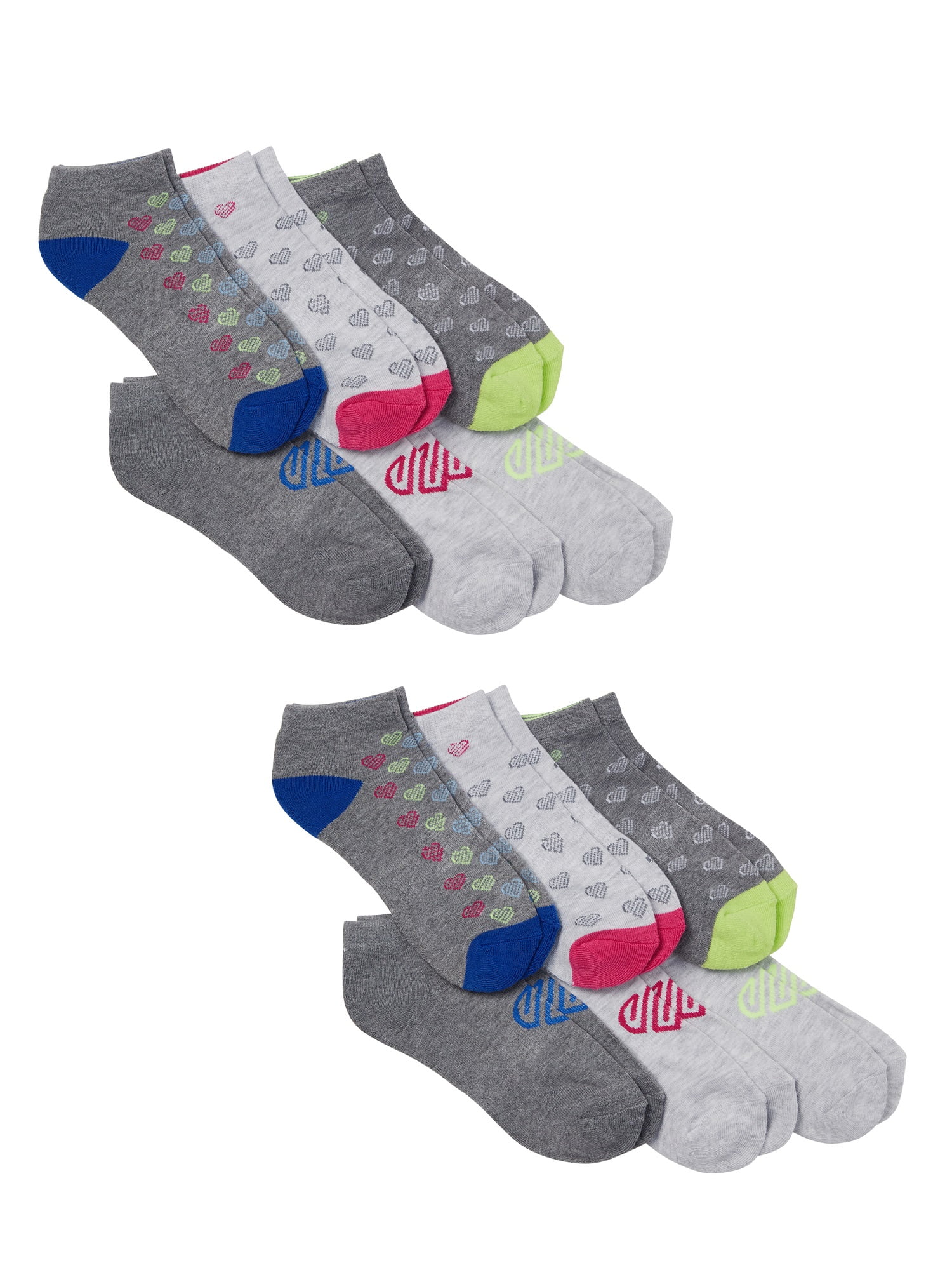 Justice Girls Ankle Socks, 12-Pack, Sizes M-L - Walmart.com