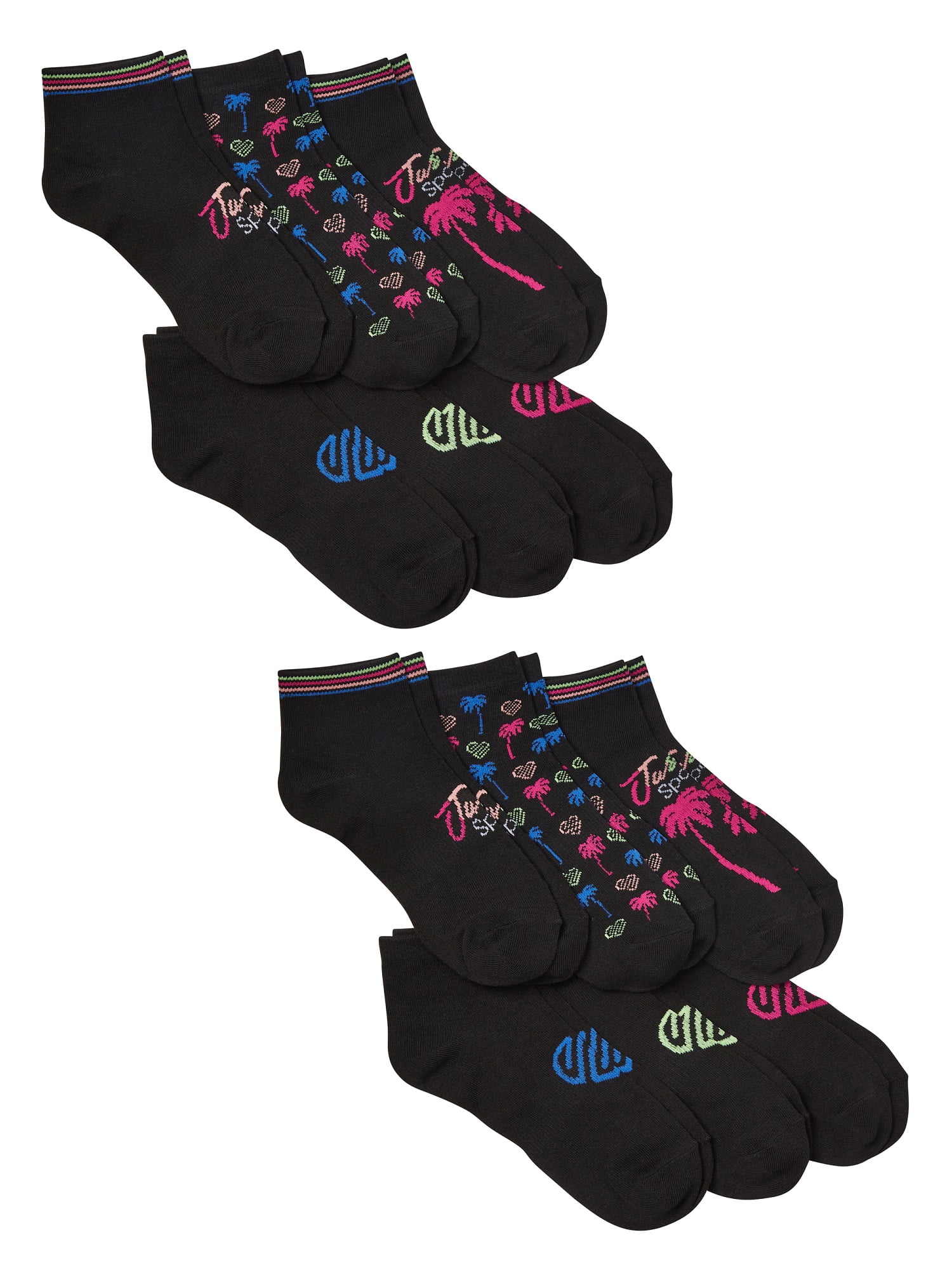 Justice Girls Ankle Socks, 12-Pack, Sizes M-L - Walmart.com