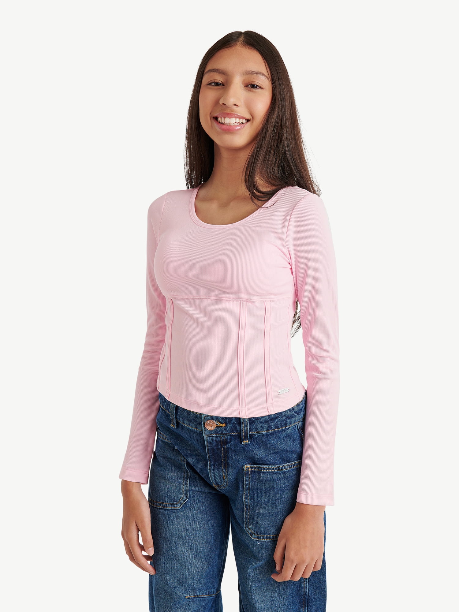 Justice Girls Base Layer Top, Sizes XS - XLP - Walmart.com