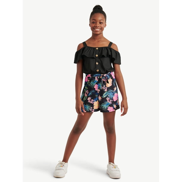 Justice Girls Block Romper, Sizes XS-XLP - Walmart Business Supplies