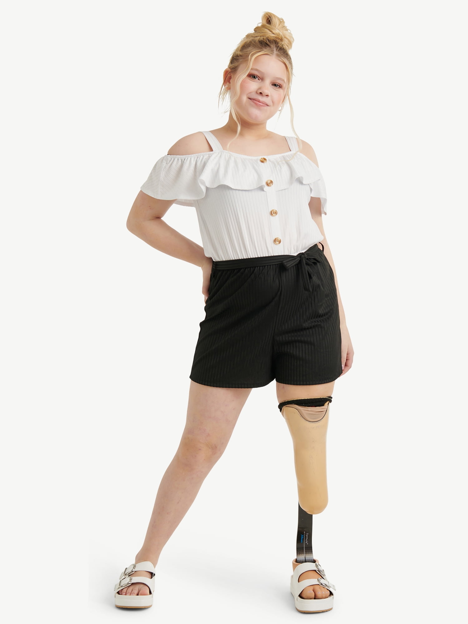 Justice Girls Block Romper, Sizes XS-XLP - Walmart.com