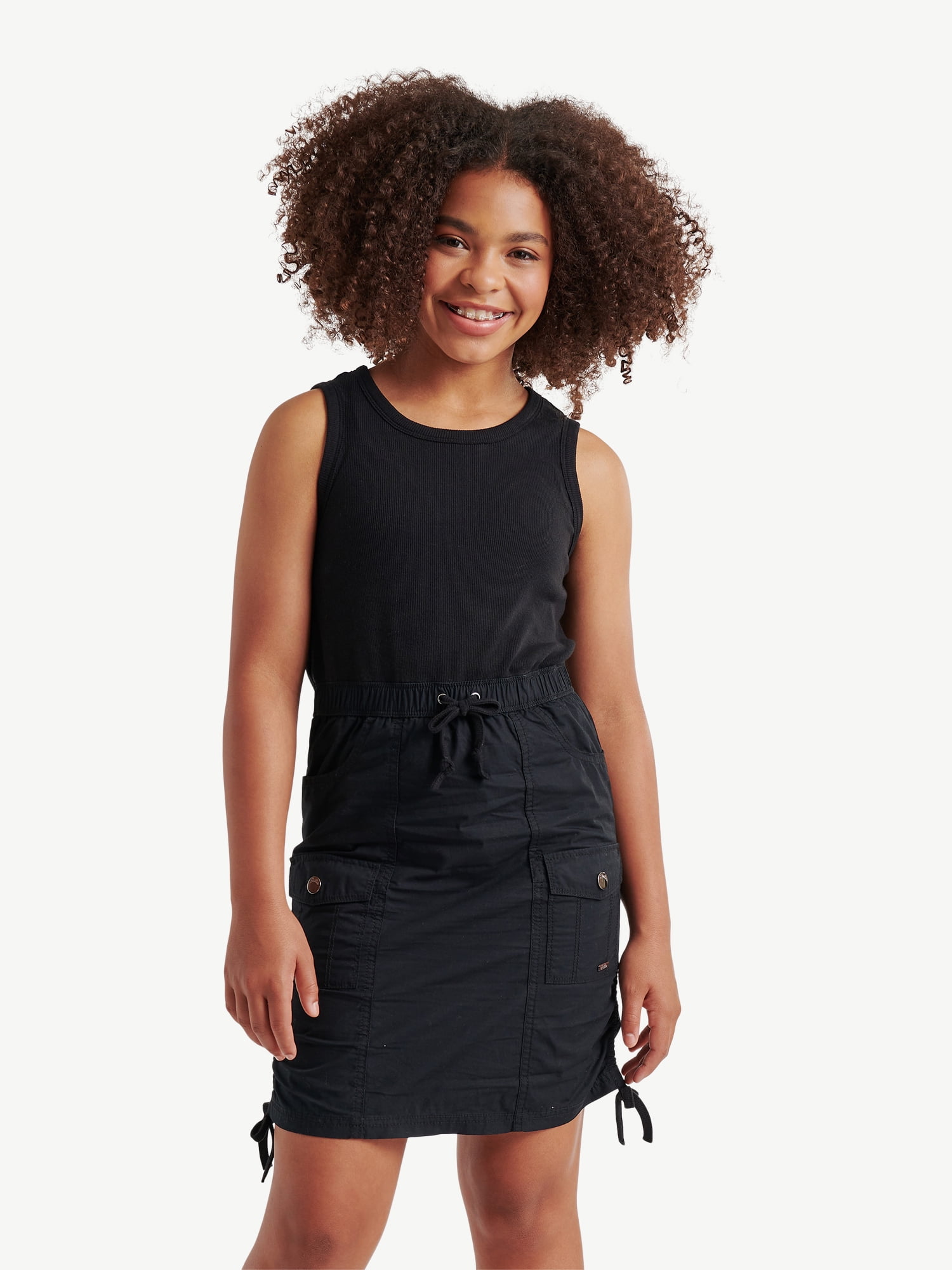 Justice Girls Cargo Dress, Sizes XS-XLP - Walmart.com