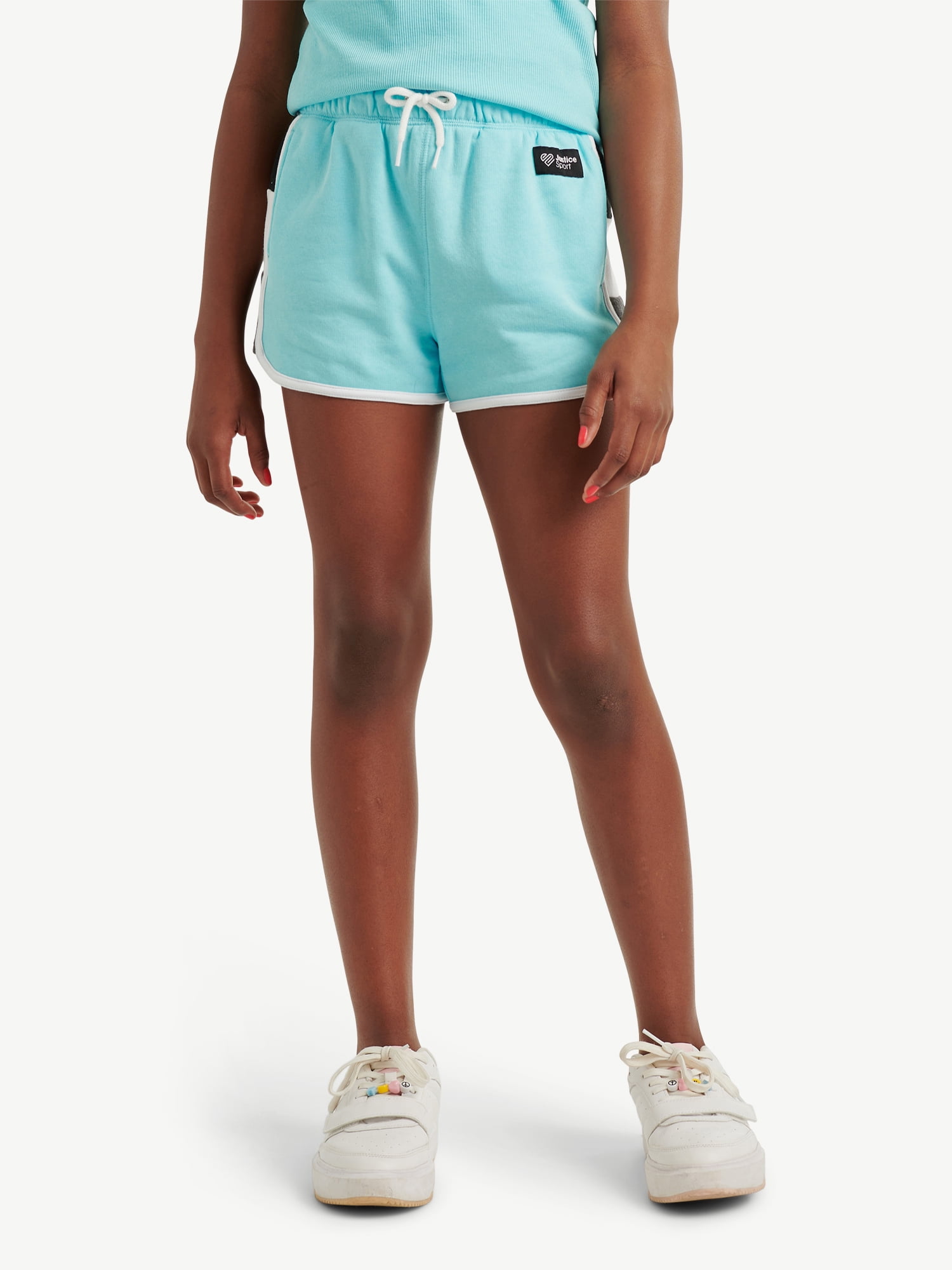 Justice Girls Colorblock Dolphin Short, Sizes XS-XLP - Walmart.com