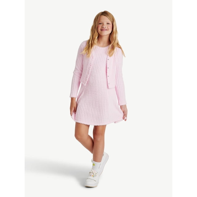 Justice Girls Cozy 2Fer Dress , Sizes XS-XLP - Walmart Business Supplies