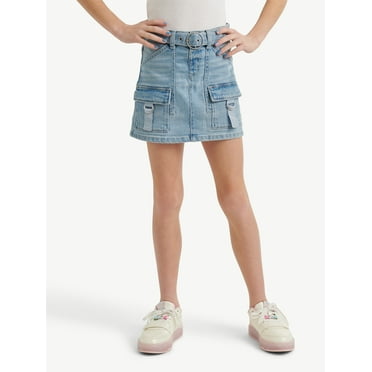 Justice Girls x Stranger Things Woven Plaid Skirt, Sizes XS-XLP ...