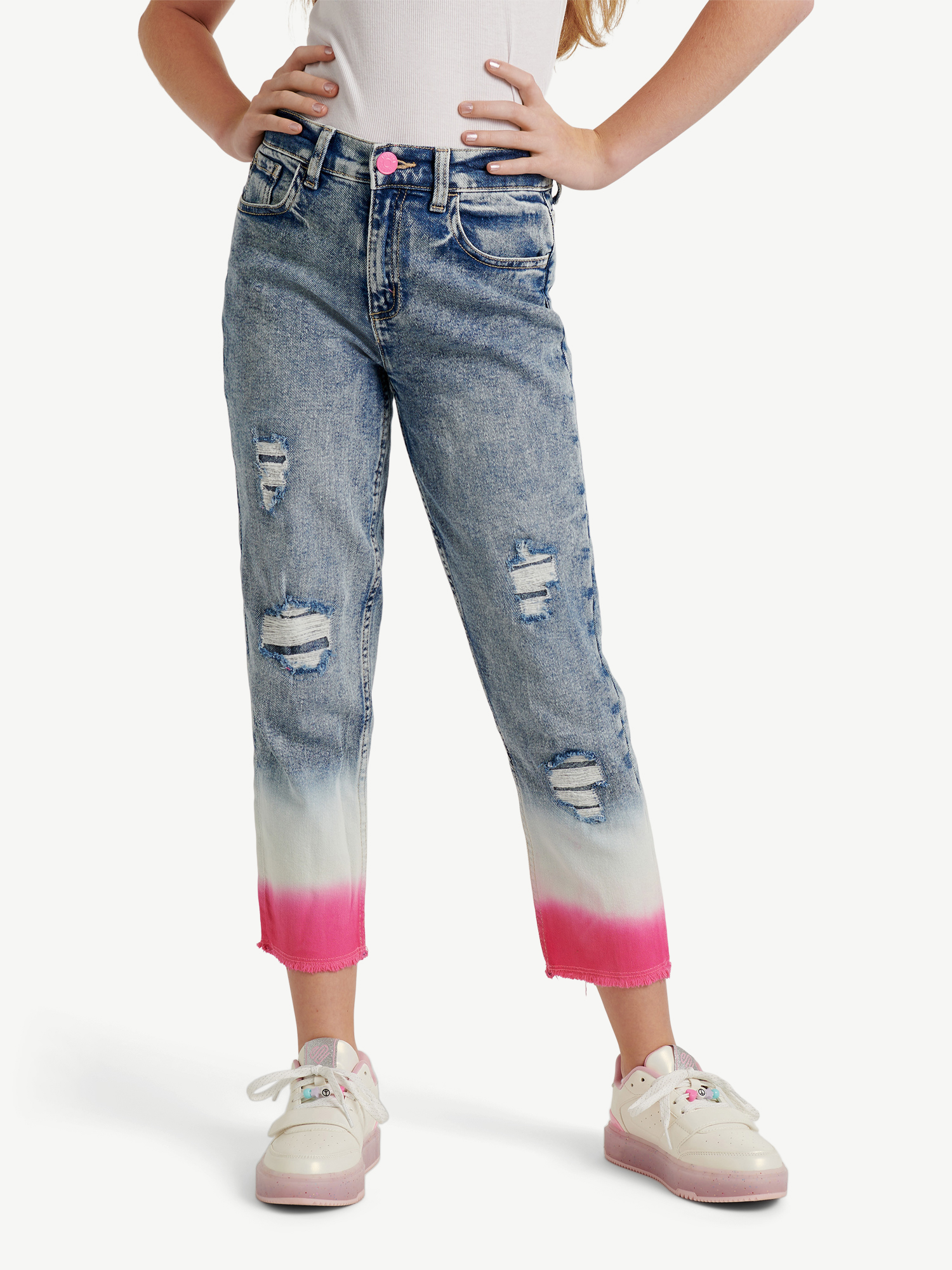 Jordache Girls Bootcut Jeans, Sizes 5-18 & Plus - Walmart.com